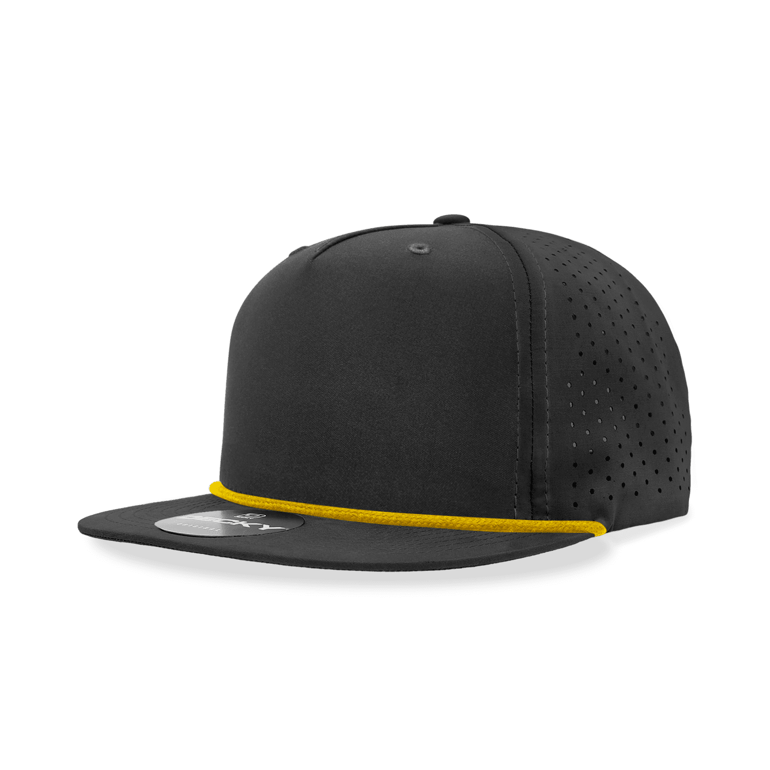 Decky 6226 5 Panel High Profile Relaxed Perforated Performance Rope Hat ...