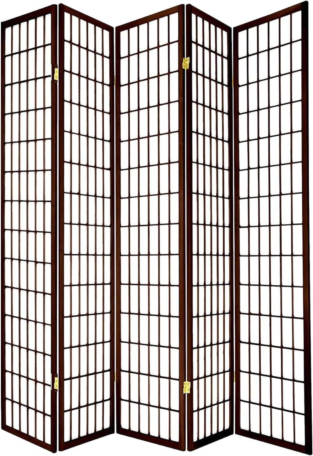 5 Panels Room Divider - Portable & Foldable Freestanding Room Privacy ...
