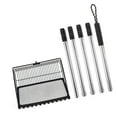 5 Part Extendable Handle Waste Tool With Integrated Attachment For ...