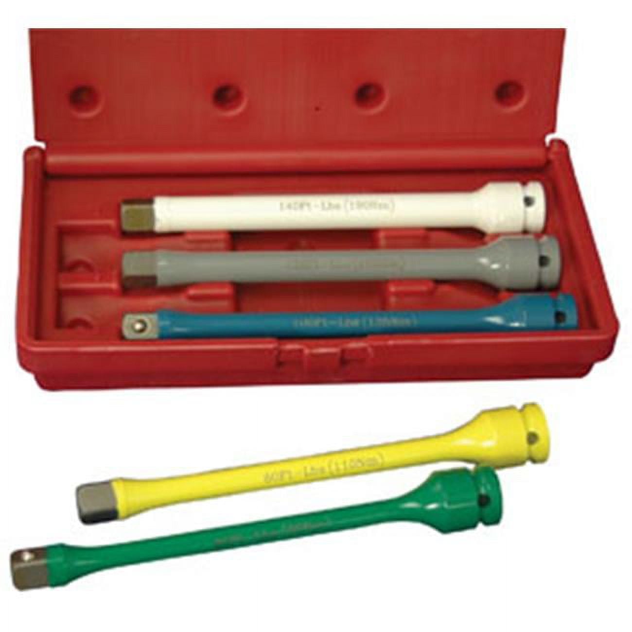 5 Pc. 1/2" Drive Wheel Torque Extension Set 4375 - Walmart.com