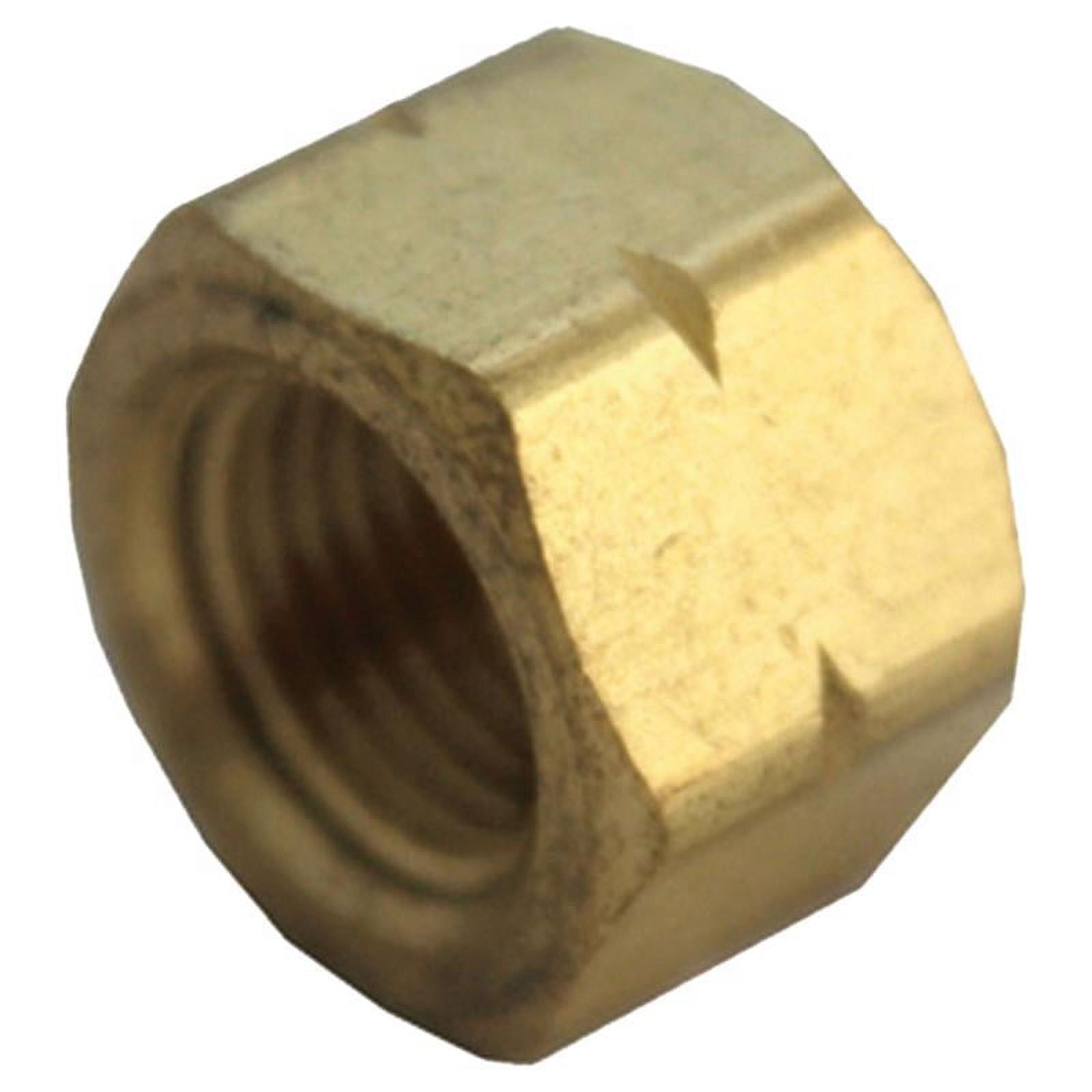 5 Pc, 1/2 In. Fpt Brass Cap - Walmart.com