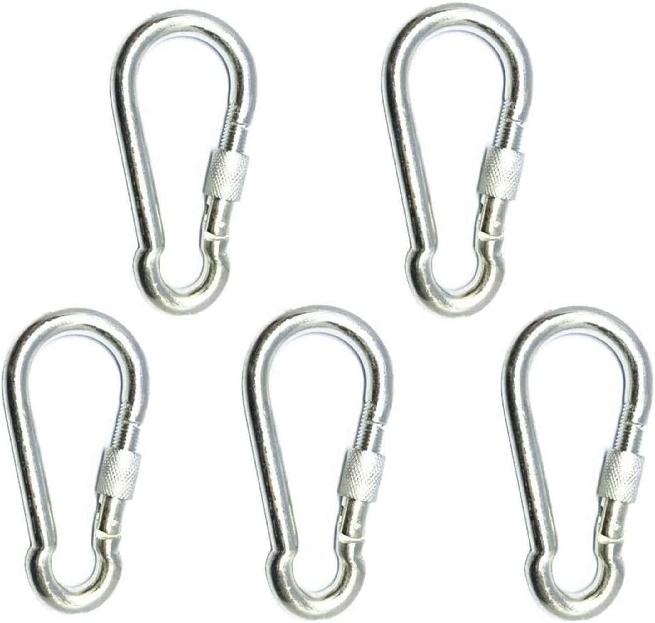 5 Pc 4.5" Large Big Heavy Duty 750LB Zinc-Galvanized Steel Non Rust ...