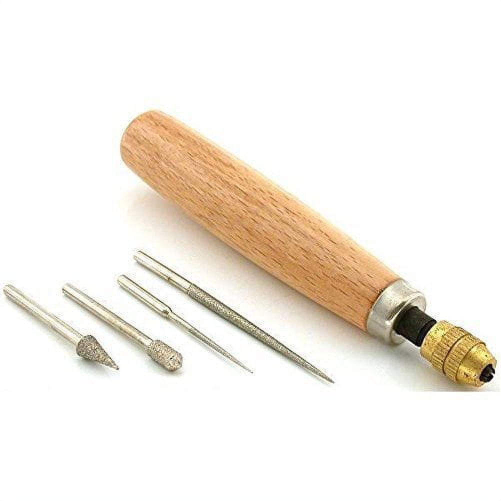 5 Pc Diamond Bead Hole Reamer Set Beading Drill Tool - Walmart.com