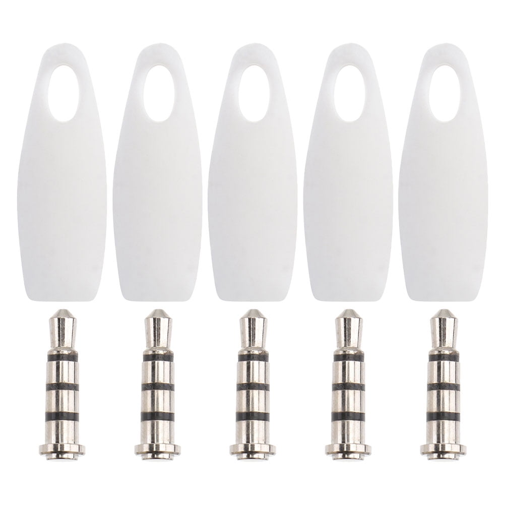 5 Pc Microphone & Headphone Jack Blockers for Devices - Walmart.com