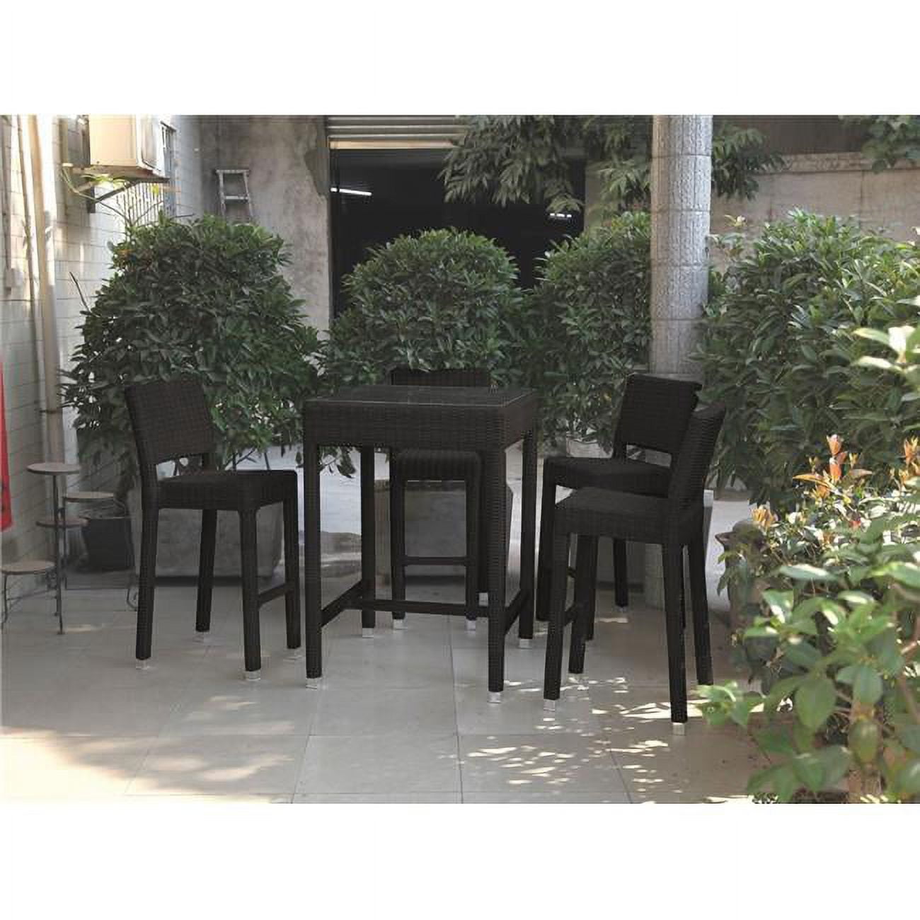 5-Pc Outdoor Bar Table Set - Walmart.com
