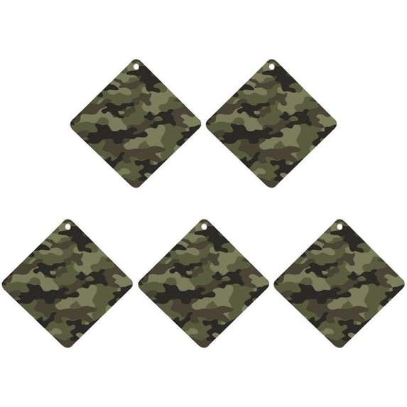 5 Pcek Car Aromatherapy Tablet Fragrance Rich Light Easy To Hang For ...