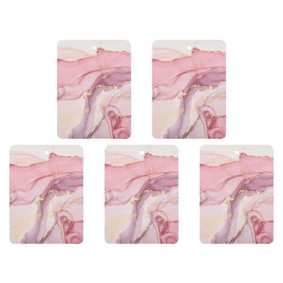 5 Pcek Car Aromatherapy Tablet Fragrance Rich Light Easy To Hang For ...