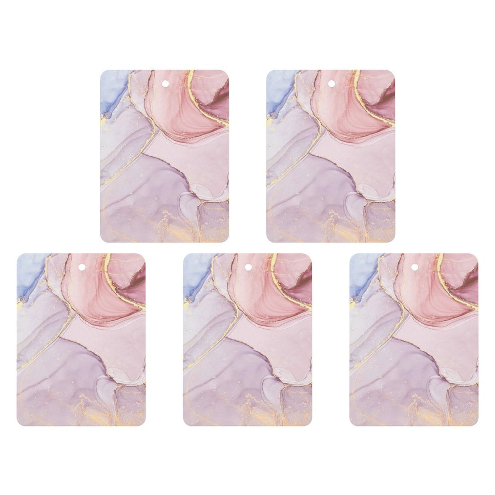 5 Pcek Car Aromatherapy Tablet Fragrance Rich Light Easy To Hang For ...