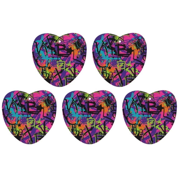 5 Pcek Car Aromatherapy Tablet Fragrance Rich Light Easy To Hang For ...