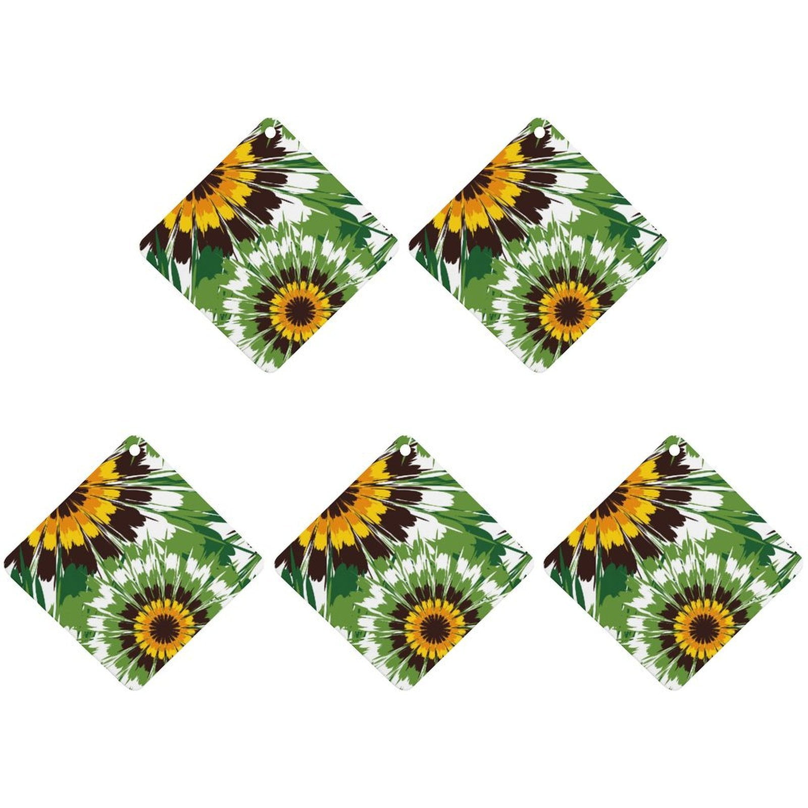 5 Pcek Car Aromatherapy Tablet Fragrance Rich Light Easy To Hang For ...