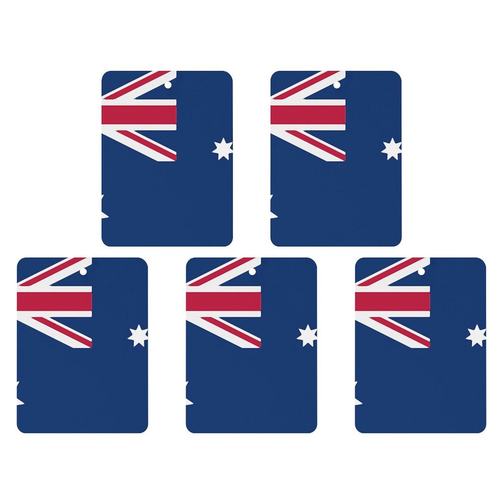 5 Pcek Car Aromatherapy Tablet Fragrance Rich Light Easy To Hang For ...