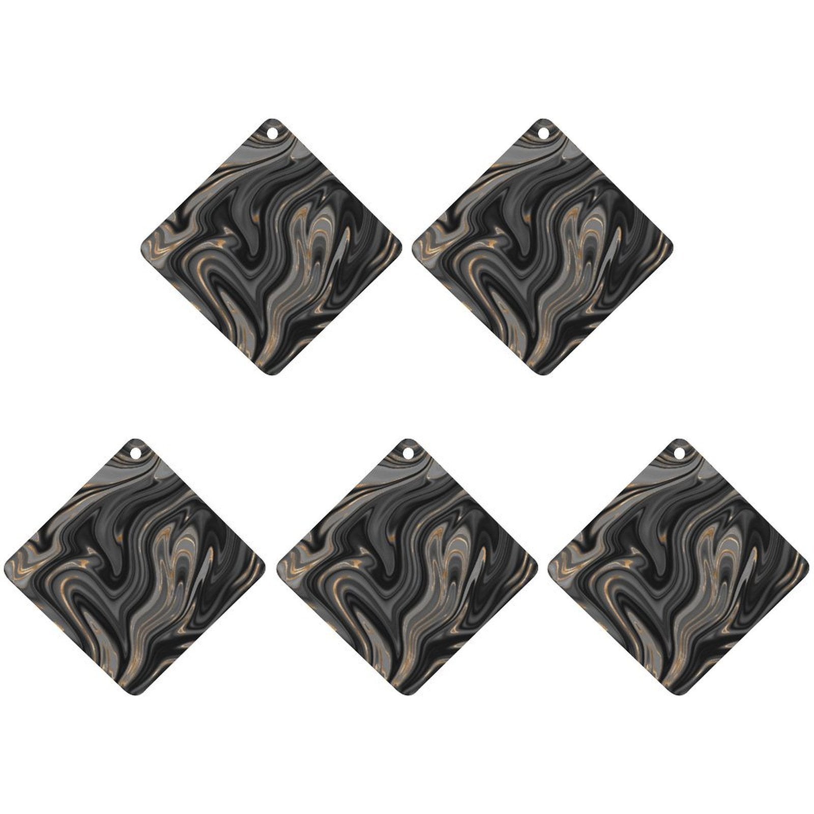 5 Pcek Car Aromatherapy Tablet Fragrance Rich Light Easy To Hang For ...
