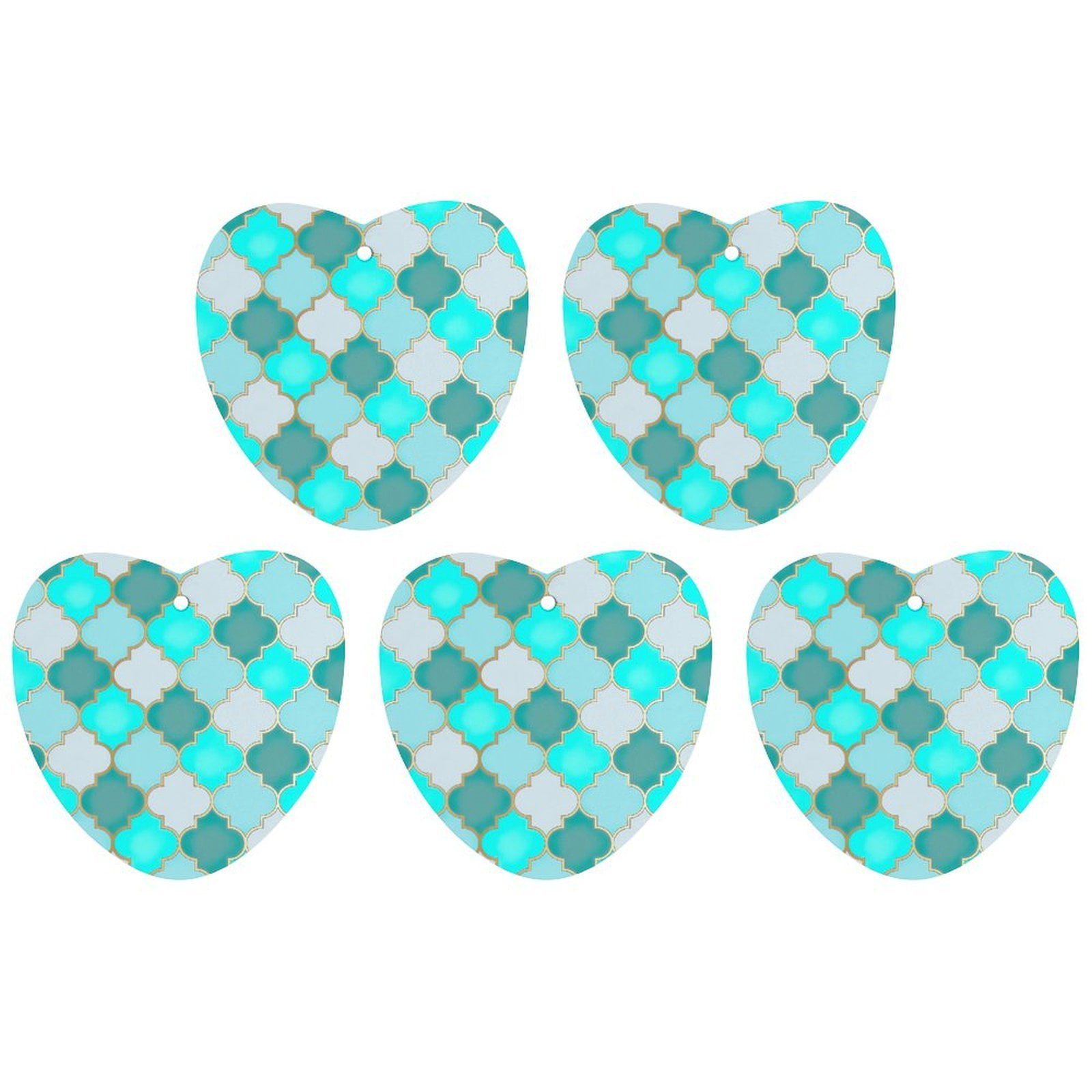 5 Pcek Car Aromatherapy Tablet Fragrance Rich Light Easy To Hang For ...