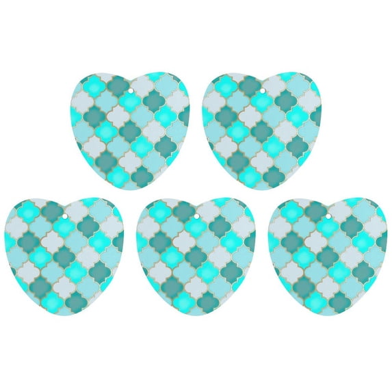 5 Pcek Car Aromatherapy Tablet Fragrance Rich Light Easy To Hang For ...