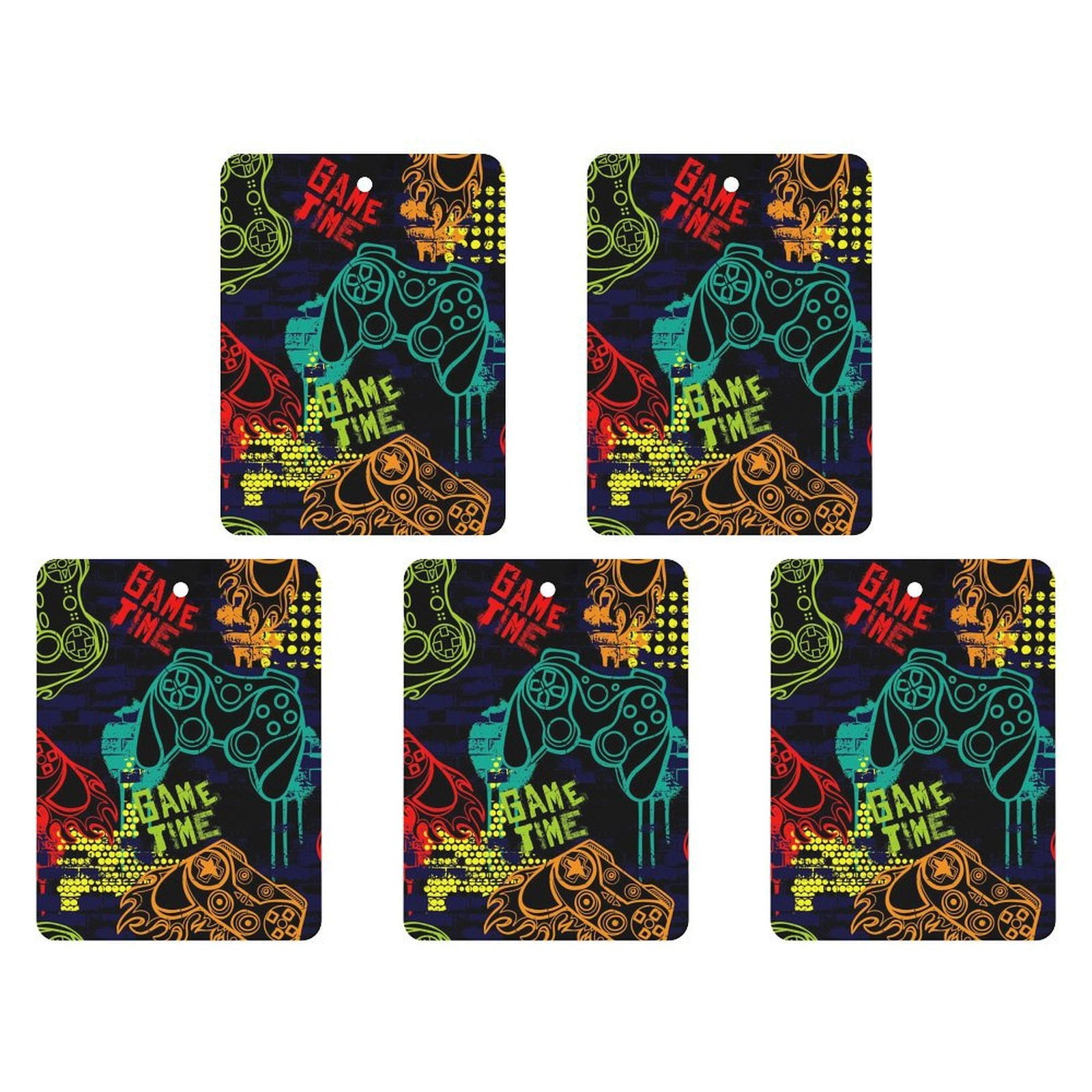 5 Pcek Car Aromatherapy Tablet Fragrance Rich Light Easy To Hang For ...