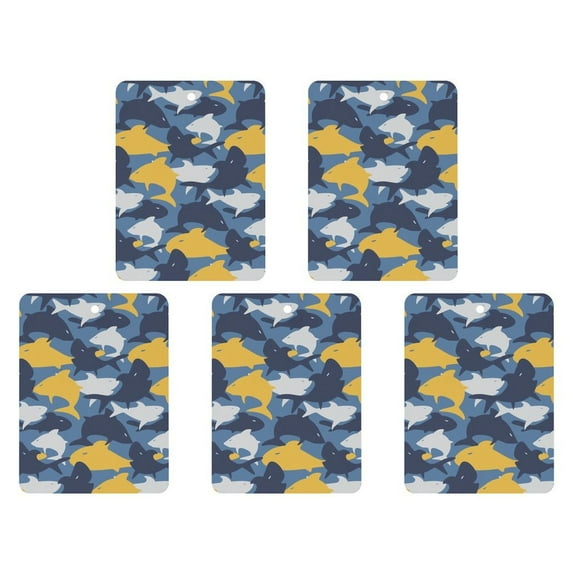 5 Pcek Car Aromatherapy Tablet Fragrance Rich Light Easy To Hang For ...