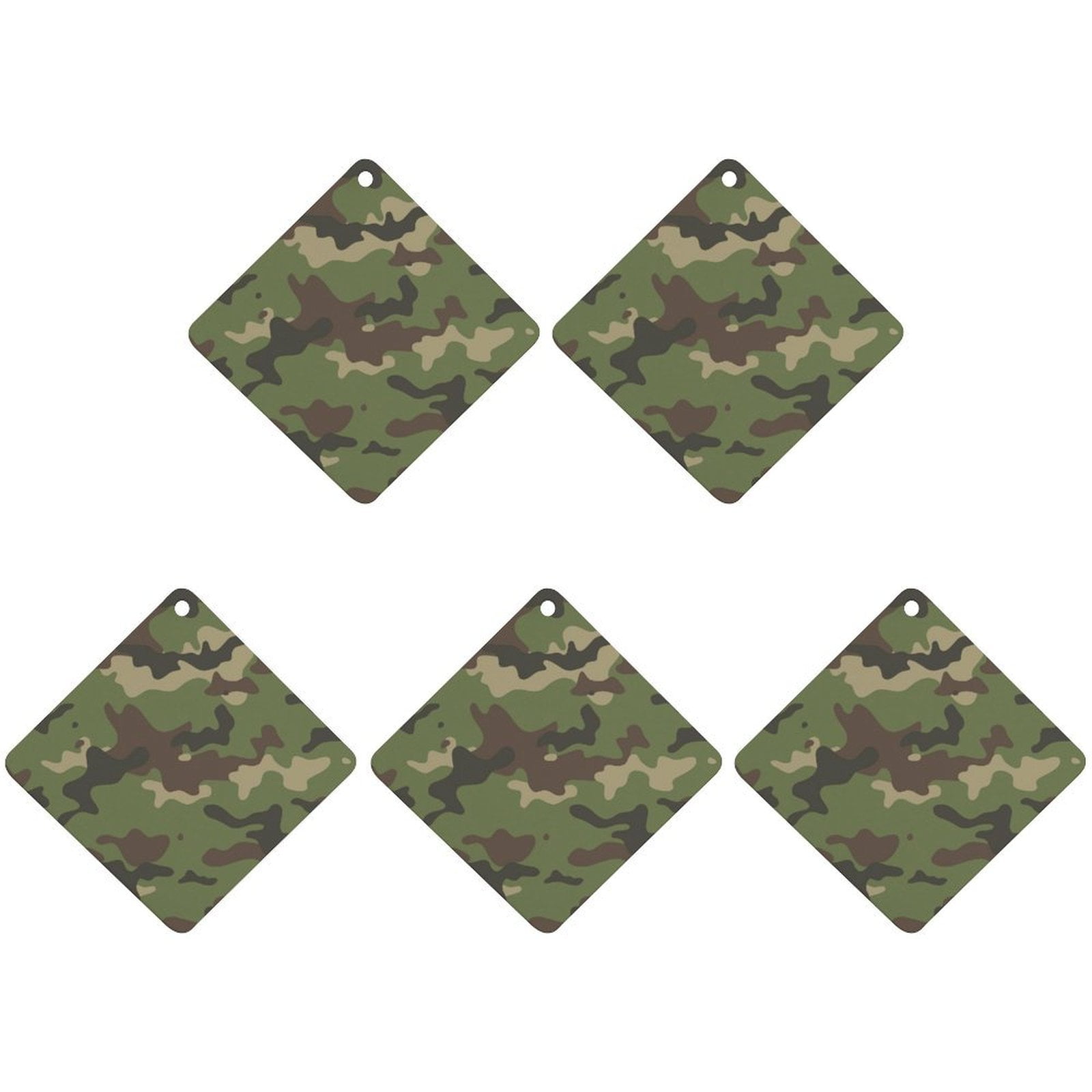 5 Pcek Car Aromatherapy Tablet Fragrance Rich Light Easy To Hang For ...