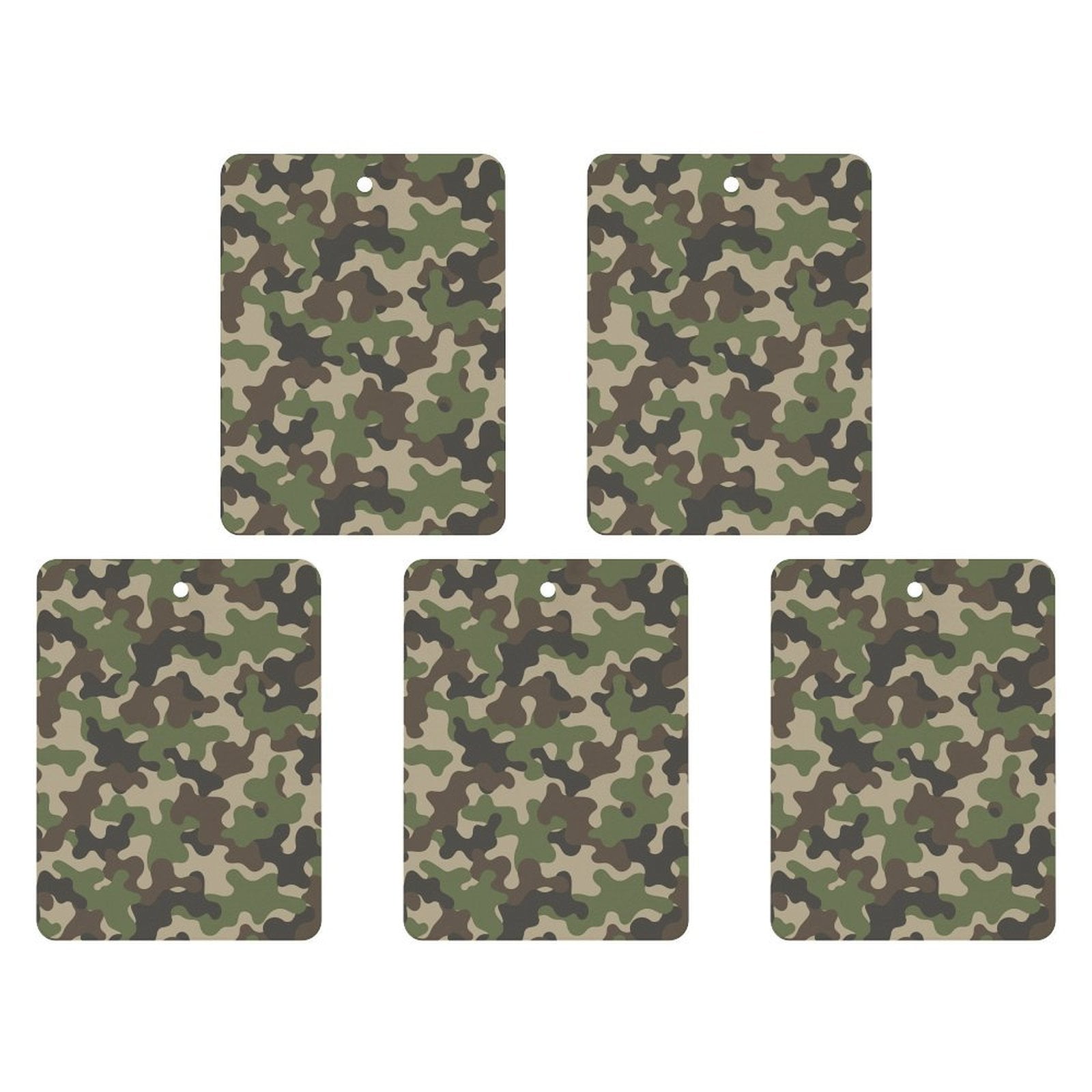 5 Pcek Car Aromatherapy Tablet Fragrance Rich Light Easy To Hang For ...