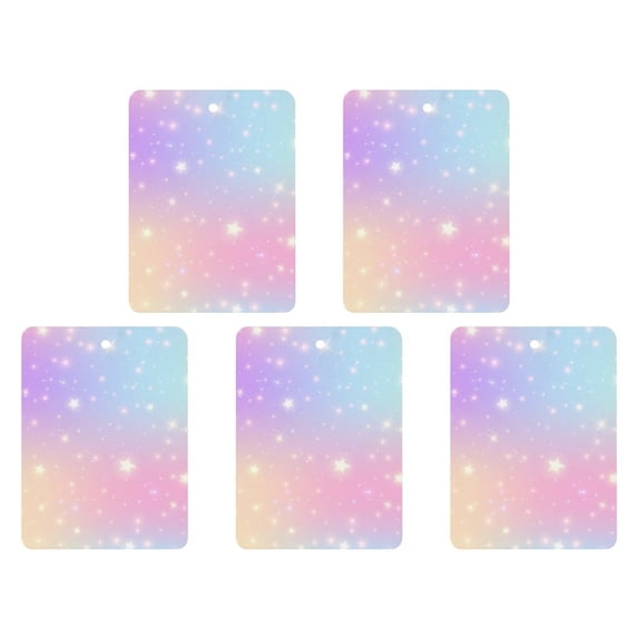 5 Pcek Car Aromatherapy Tablet Fragrance Rich Light Easy To Hang For ...