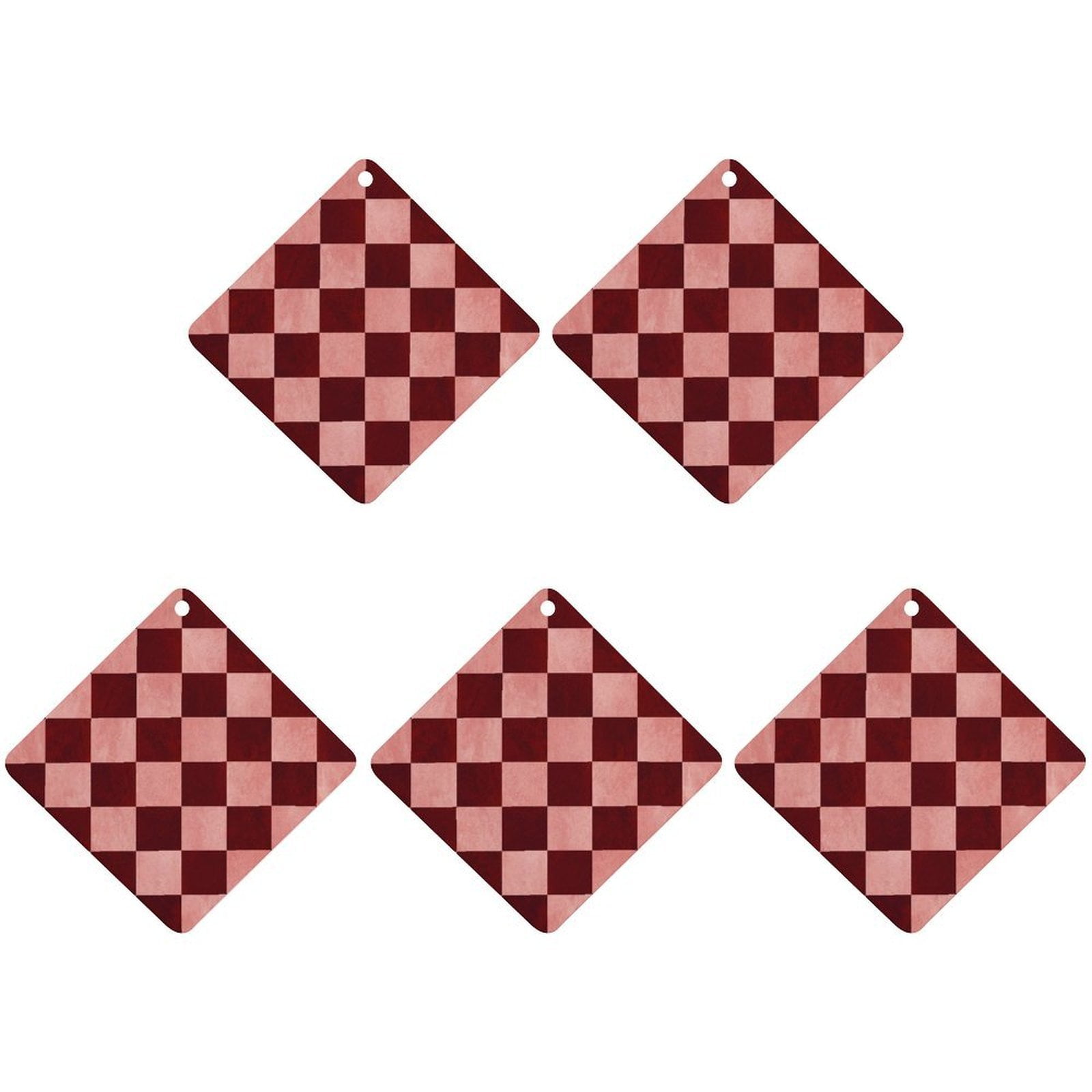 5 Pcek Car Aromatherapy Tablet Fragrance Rich Light Easy To Hang For ...