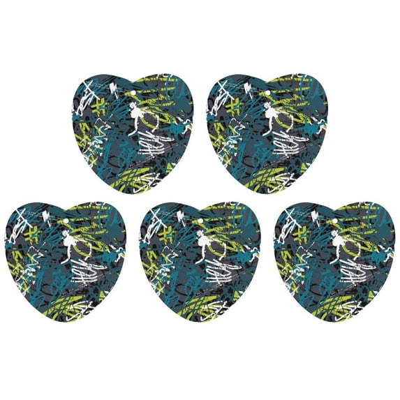 5 Pcek Car Aromatherapy Tablet Fragrance Rich Light Easy To Hang For ...