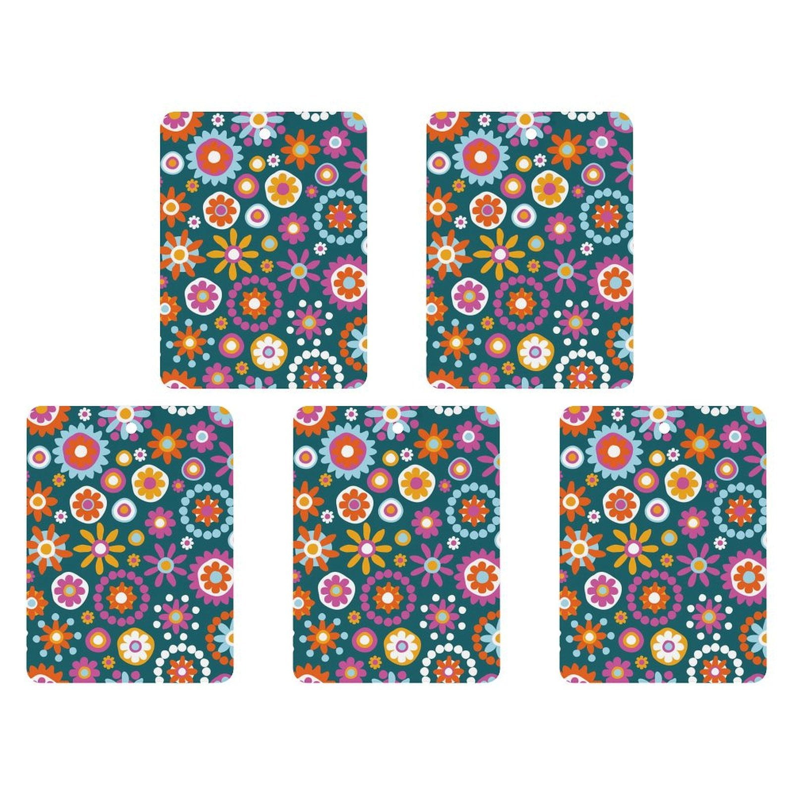 5 Pcek Car Aromatherapy Tablet Fragrance Rich Light Easy To Hang For ...