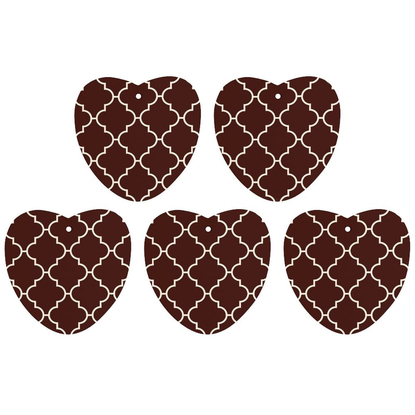 5 Pcek Car Aromatherapy Tablet Fragrance Rich Light Easy To Hang For ...