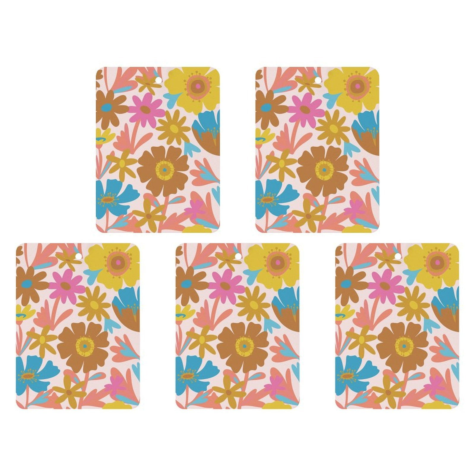 5 Pcek Car Aromatherapy Tablet Fragrance Rich Light Easy To Hang For ...