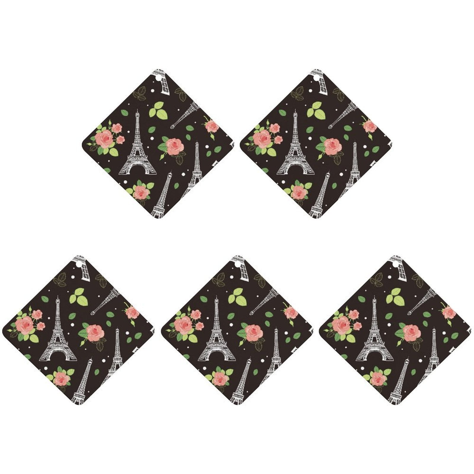 5 Pcek Car Aromatherapy Tablet Fragrance Rich Light Easy To Hang For ...