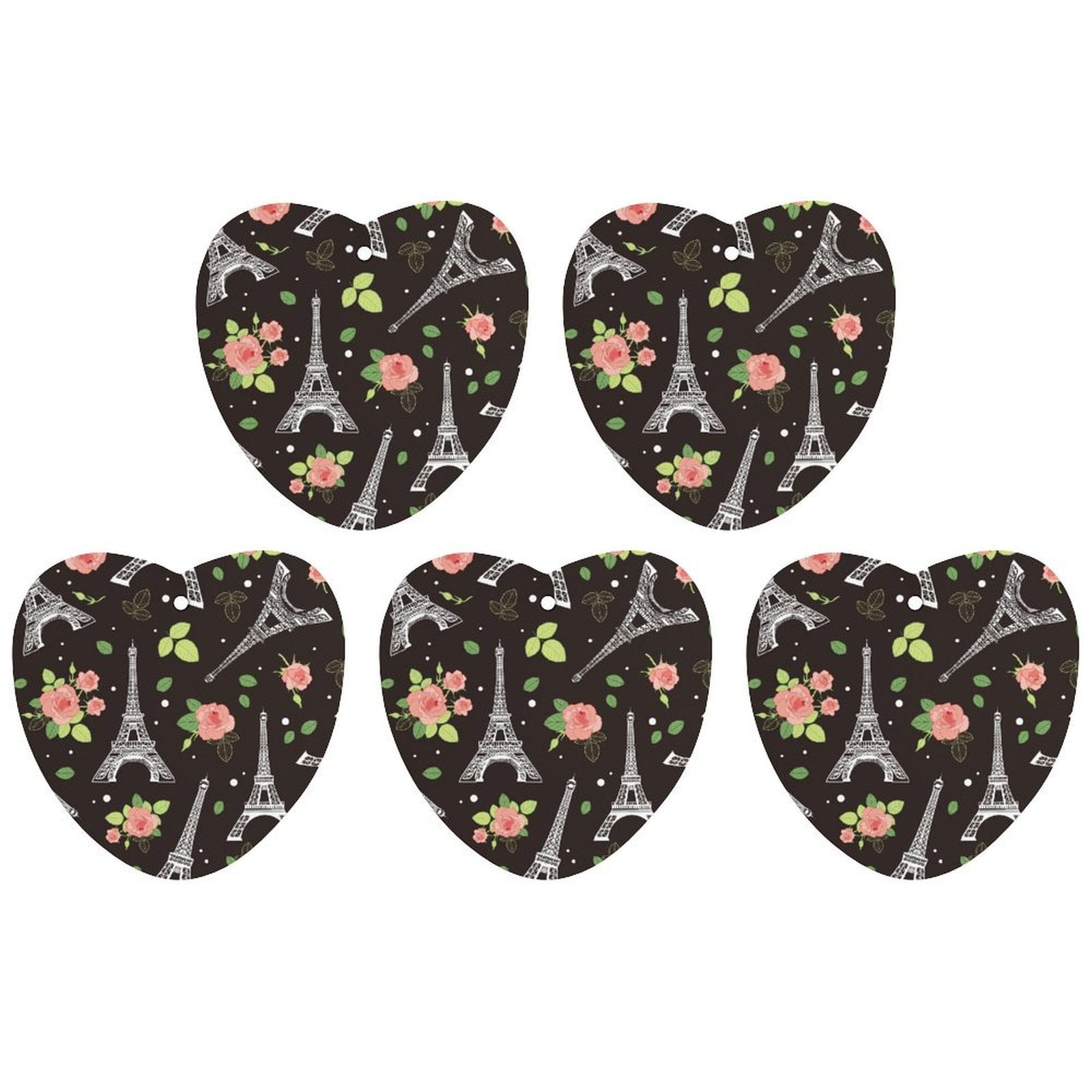 5 Pcek Car Aromatherapy Tablet Fragrance Rich Light Easy To Hang For ...