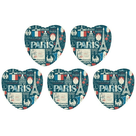 5 Pcek Car Aromatherapy Tablet Fragrance Rich Light Easy To Hang For ...