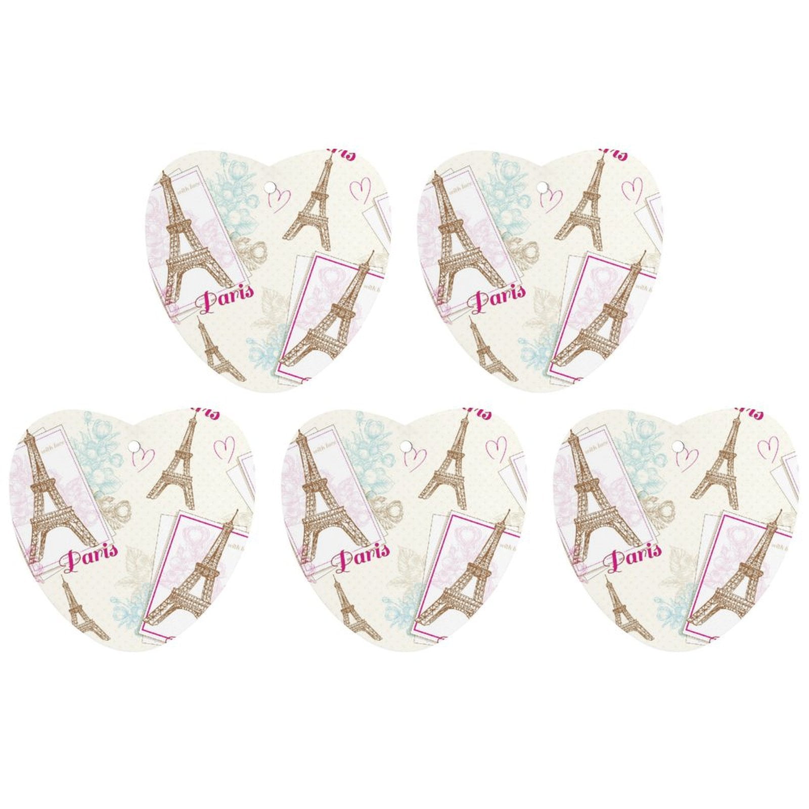 5 Pcek Car Aromatherapy Tablet Fragrance Rich Light Easy To Hang For ...