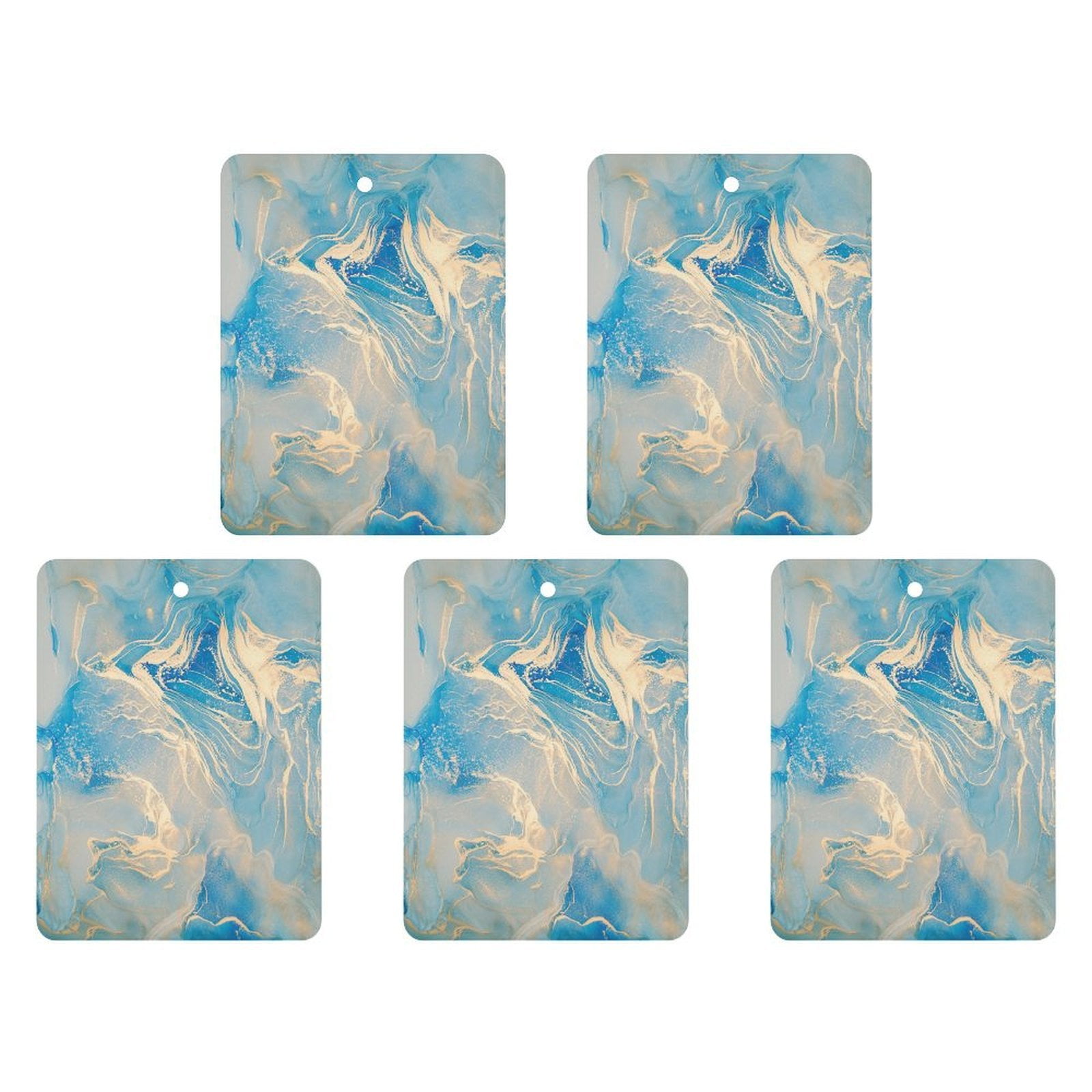 5 Pcek Car Aromatherapy Tablet Fragrance Rich Light Easy To Hang For ...