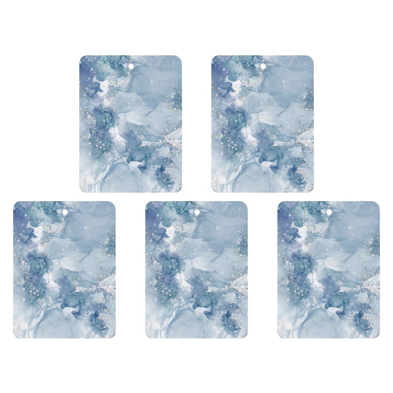 5 Pcek Car Aromatherapy Tablet Fragrance Rich Light Easy To Hang For ...