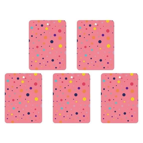 5 Pcek Car Aromatherapy Tablet Fragrance Rich Light Easy To Hang For ...