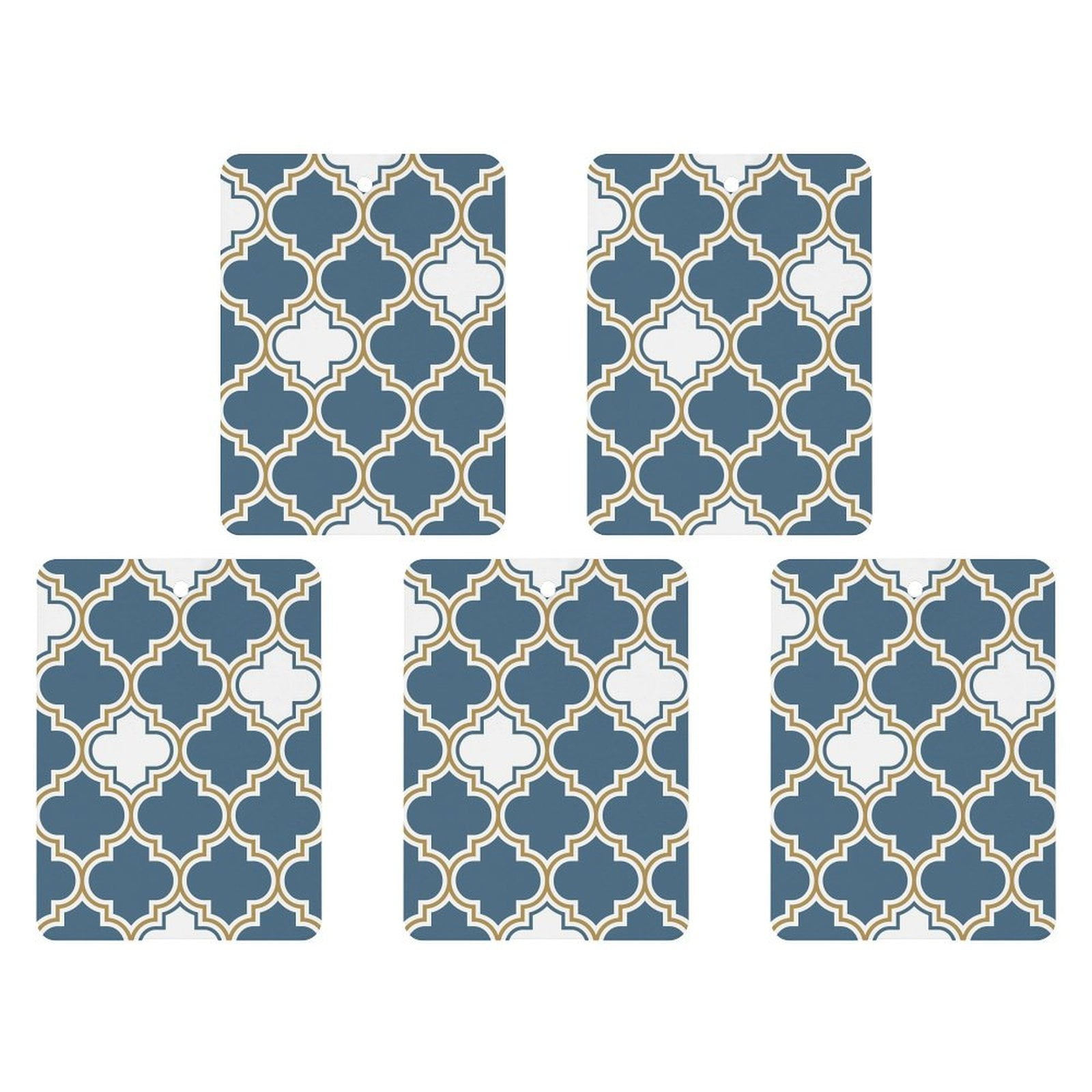 5 Pcek Car Aromatherapy Tablet Fragrance Rich Light Easy To Hang For ...