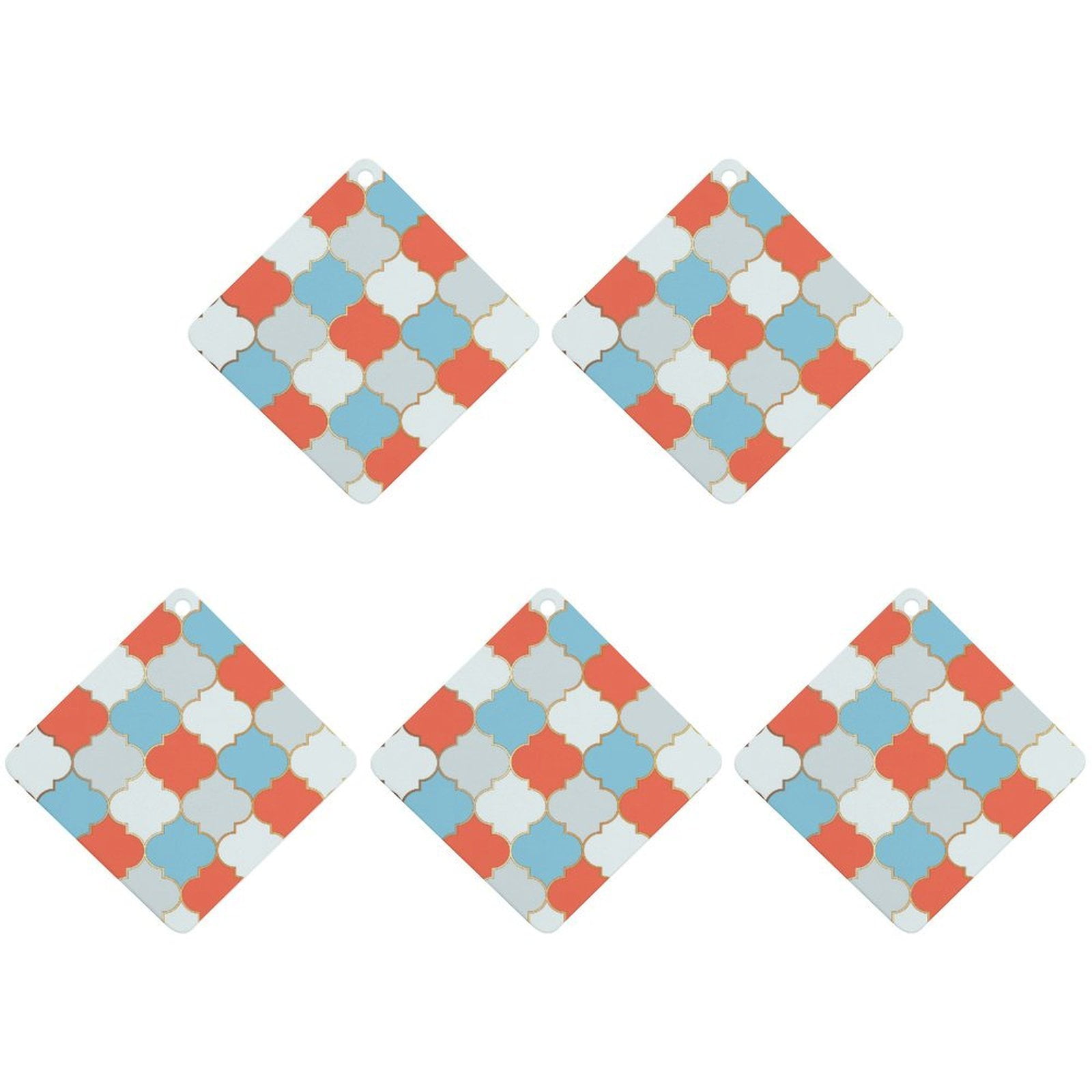 5 Pcek Car Aromatherapy Tablet Fragrance Rich Light Easy To Hang For ...