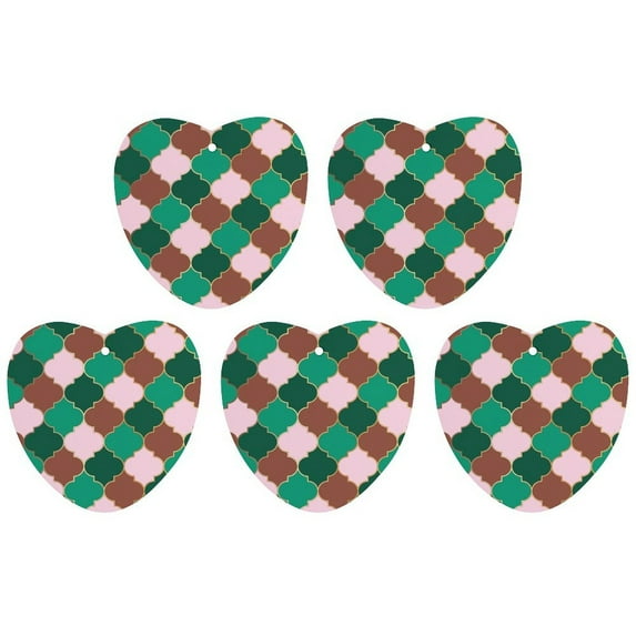 5 Pcek Car Aromatherapy Tablet Fragrance Rich Light Easy To Hang For ...