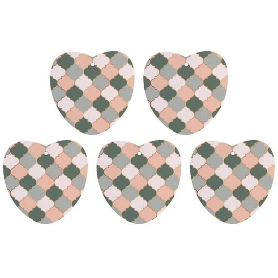 5 Pcek Car Aromatherapy Tablet Fragrance Rich Light Easy To Hang For ...