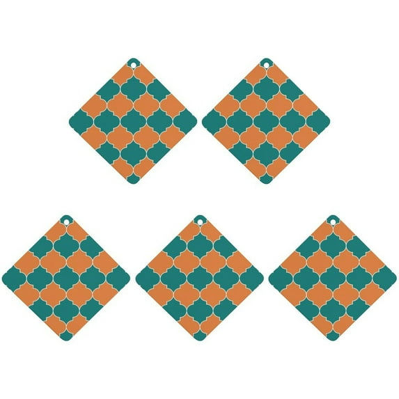 5 Pcek Car Aromatherapy Tablet Fragrance Rich Light Easy To Hang For ...