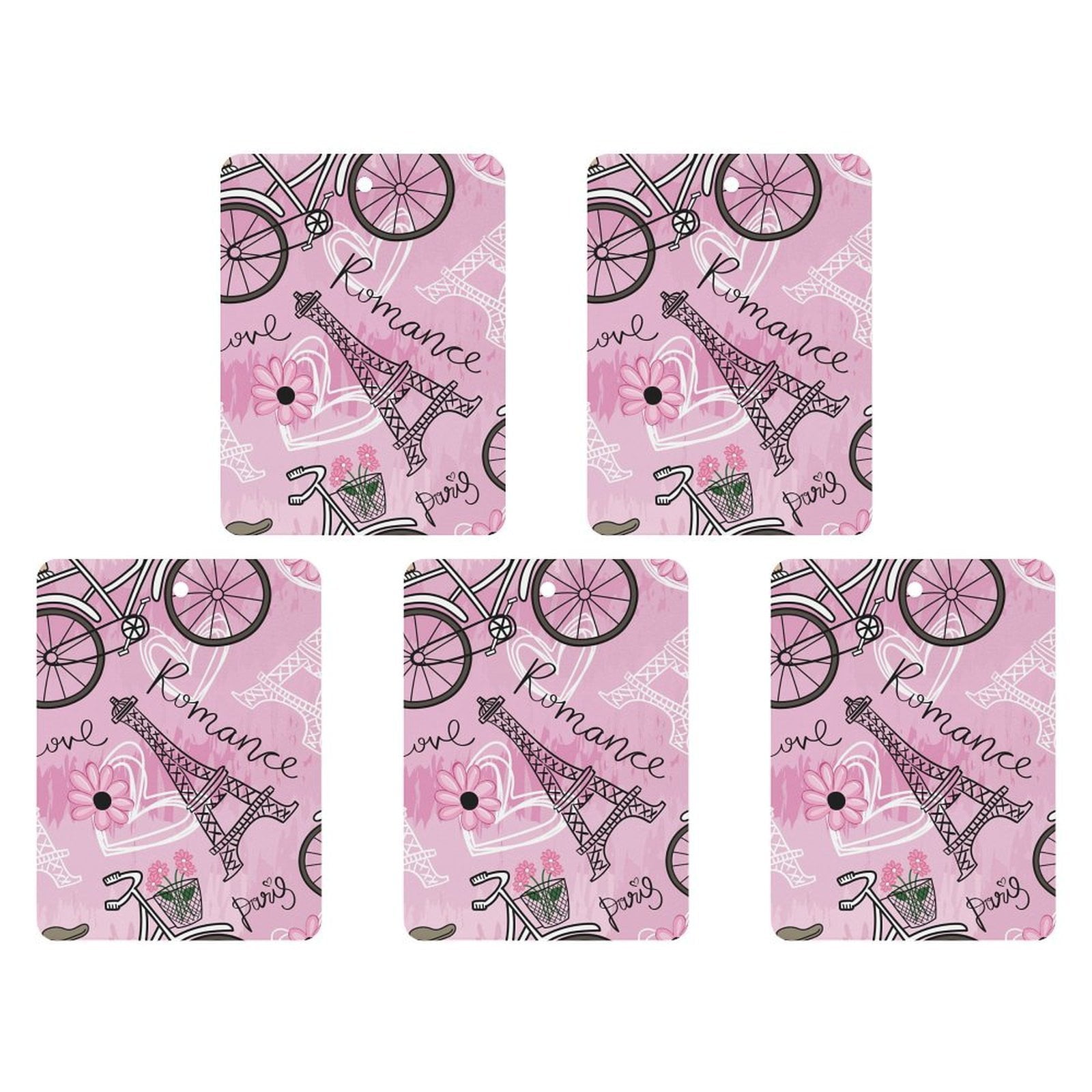 5 Pcek Car Aromatherapy Tablet Fragrance Rich Light Easy To Hang For ...