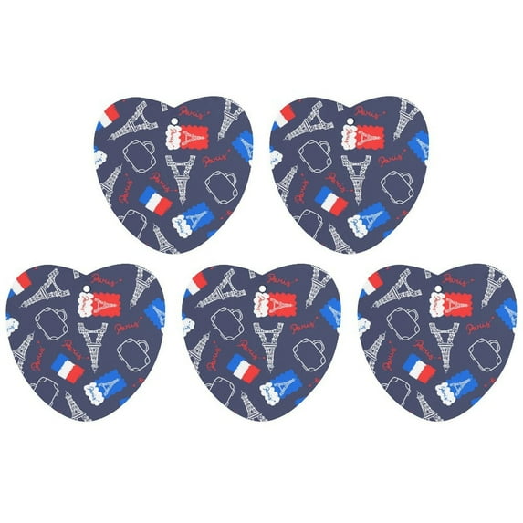 5 Pcek Car Aromatherapy Tablet Fragrance Rich Light Easy To Hang For ...