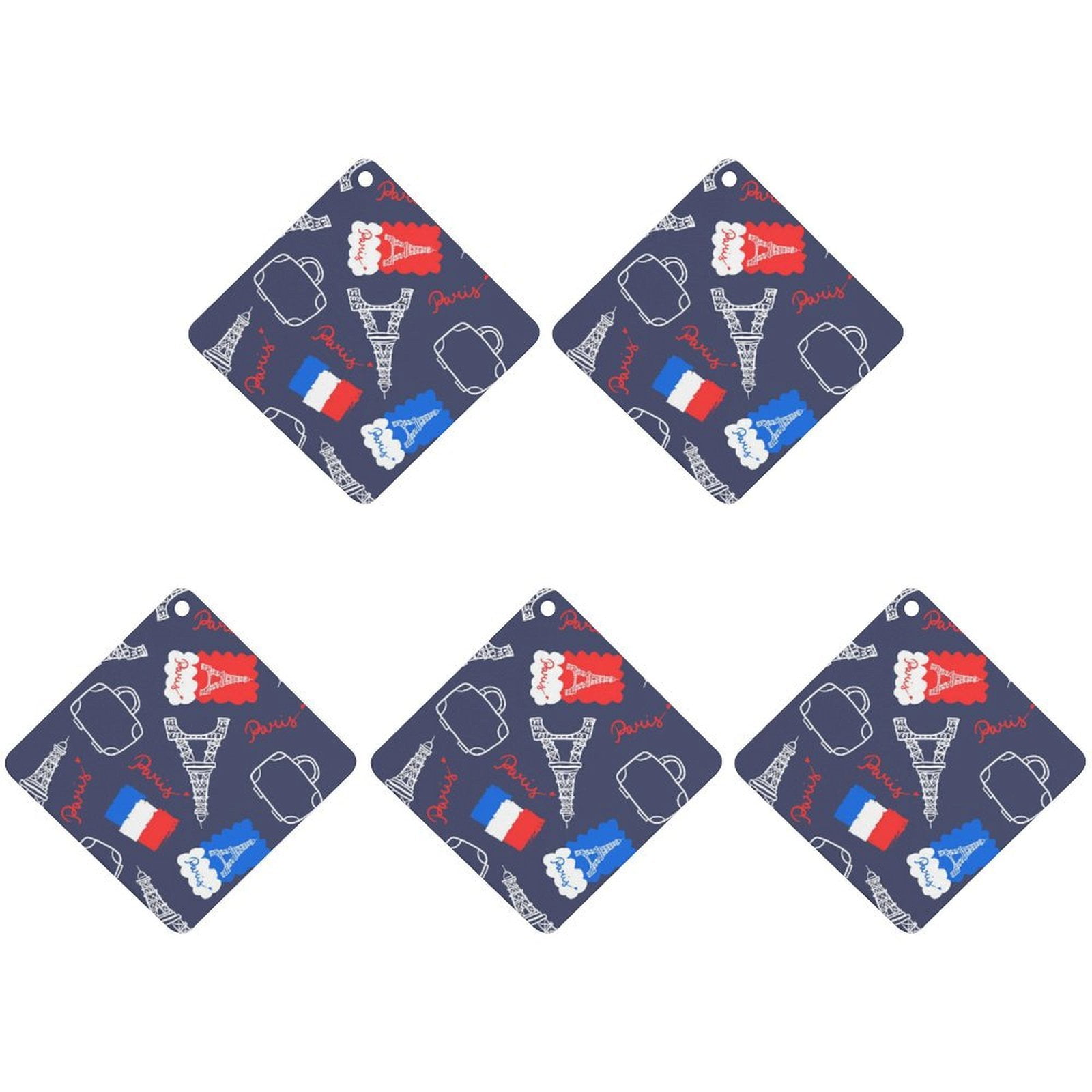 5 Pcek Car Aromatherapy Tablet Fragrance Rich Light Easy To Hang For ...