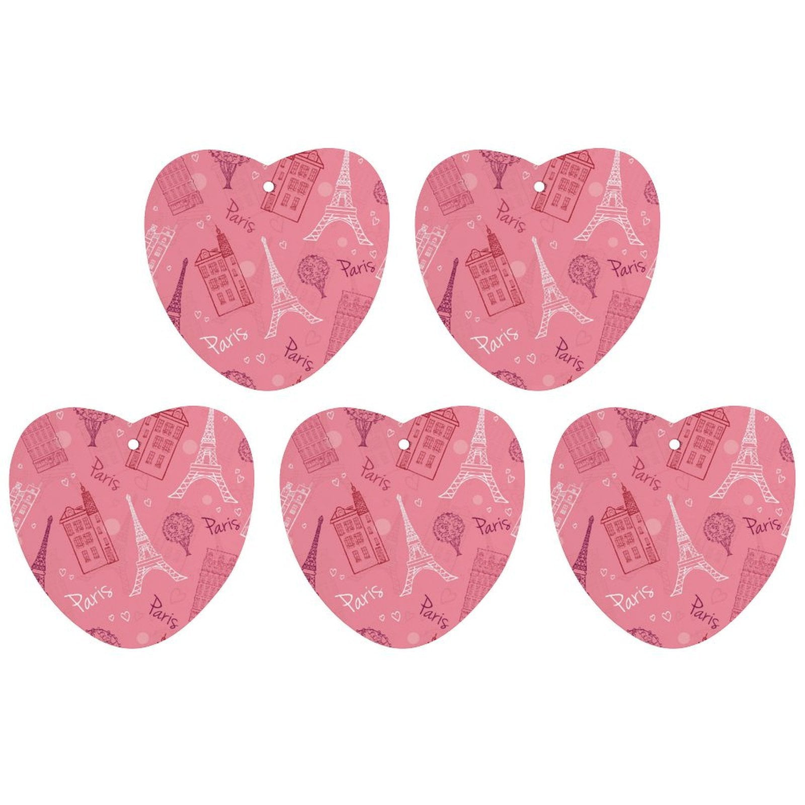 5 Pcek Car Aromatherapy Tablet Fragrance Rich Light Easy To Hang For ...