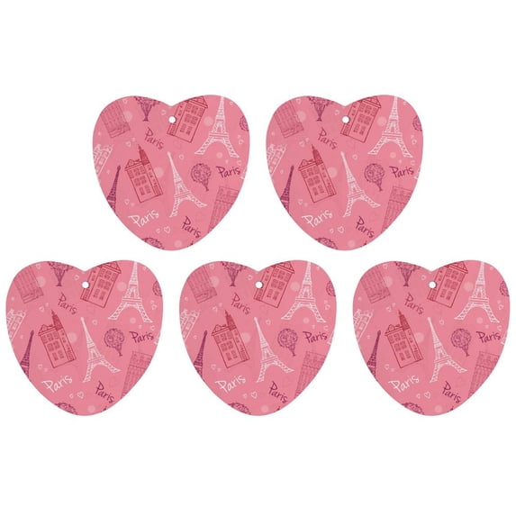 5 Pcek Car Aromatherapy Tablet Fragrance Rich Light Easy To Hang For ...