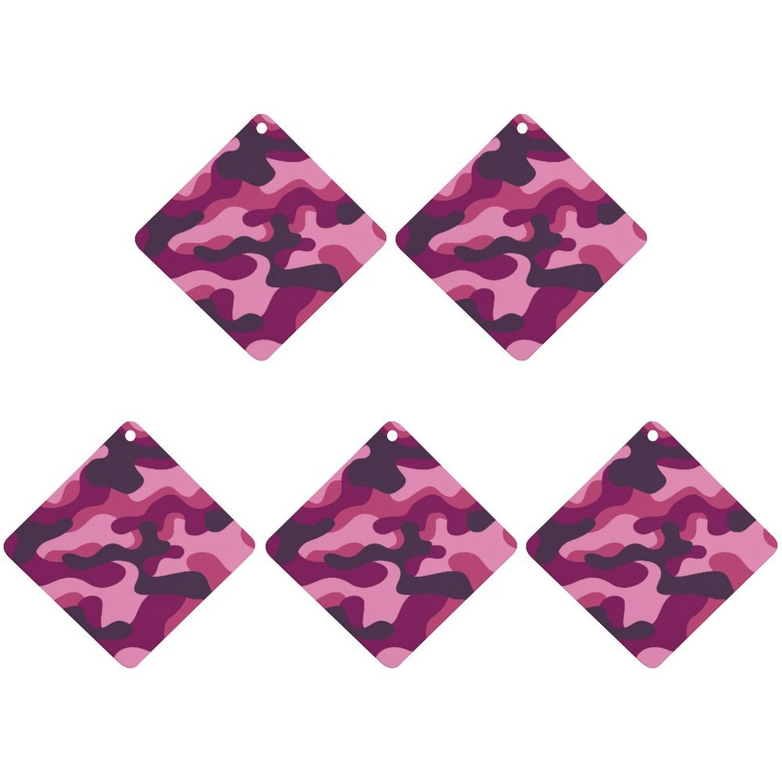 5 Pcek Car Aromatherapy Tablet Fragrance Rich Light Easy To Hang For ...