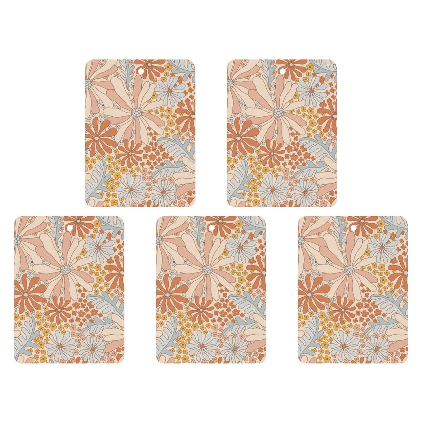 5 Pcek Car Aromatherapy Tablet Fragrance Rich Light Easy To Hang For ...