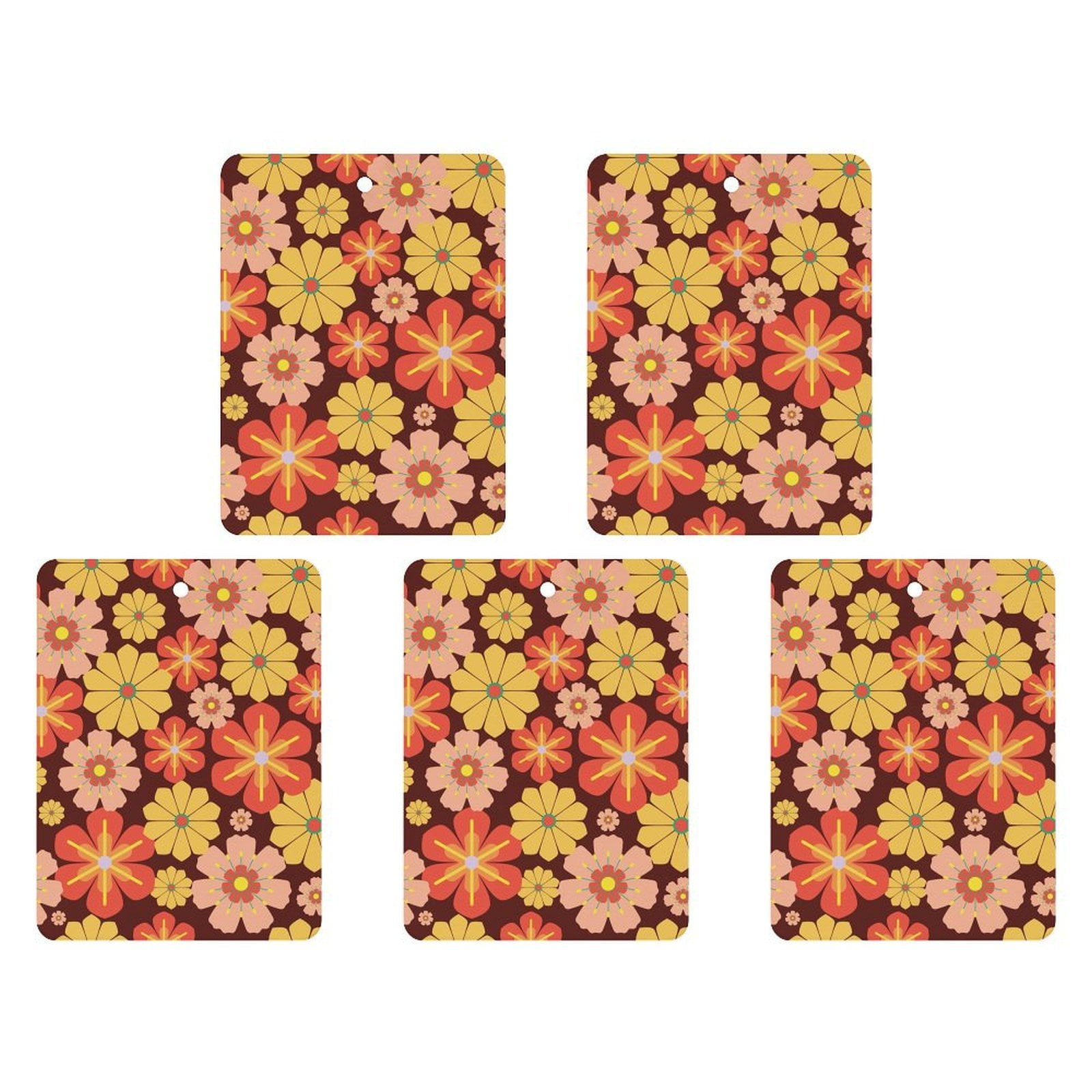 5 Pcek Car Aromatherapy Tablet Fragrance Rich Light Easy To Hang For ...