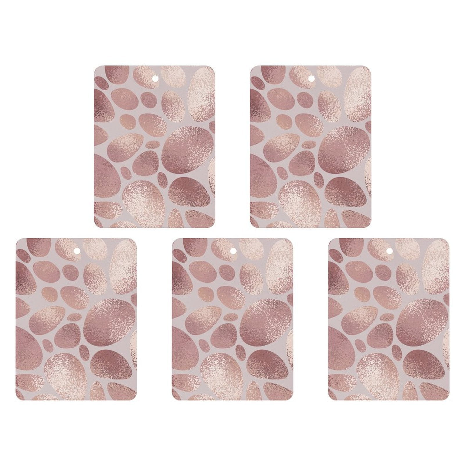 5 Pcek Car Aromatherapy Tablet Fragrance Rich Light Easy To Hang For ...