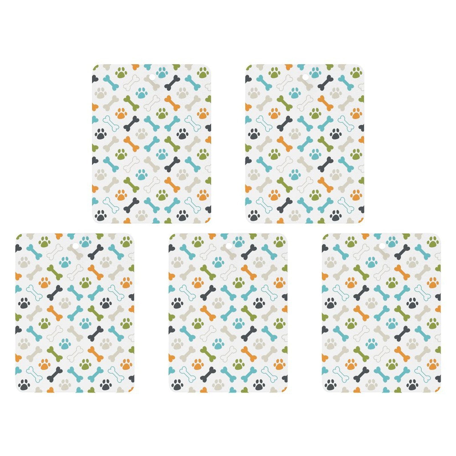 5 Pcek Car Aromatherapy Tablet Fragrance Rich Light Easy To Hang For ...